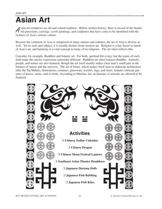 Multicultural art lesson plans | PDF