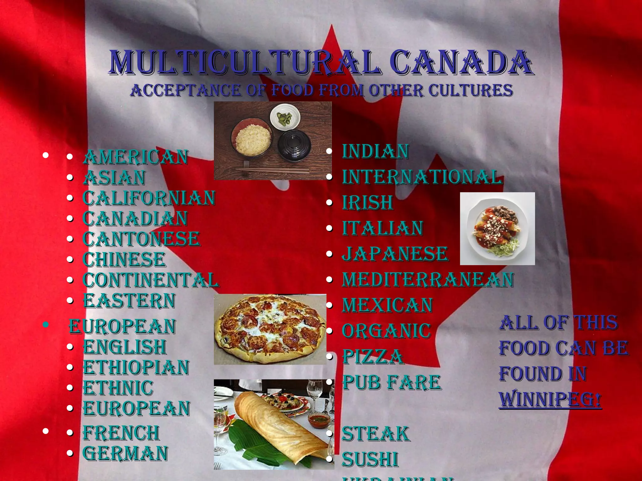 Multicultural Canada | PPT
