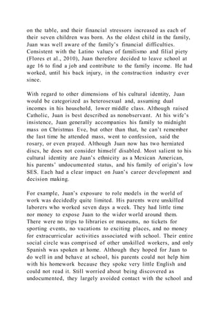 Multicultural Career Counseling Case StudyRead the following | DOCX