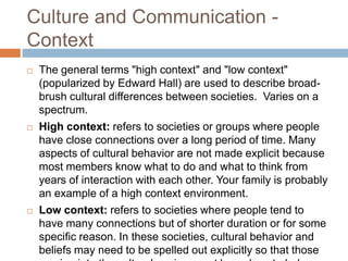 Multi Cultural Communication | PPTX