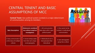 Multicultural communication theory_pptx | PPTX