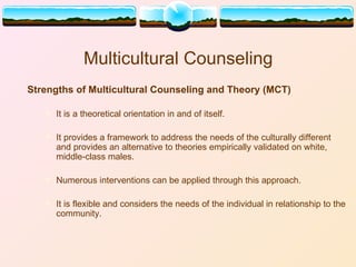 Multicultural counseling | PPT