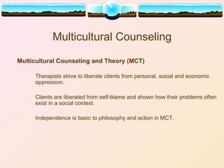 Multicultural counseling | PPT