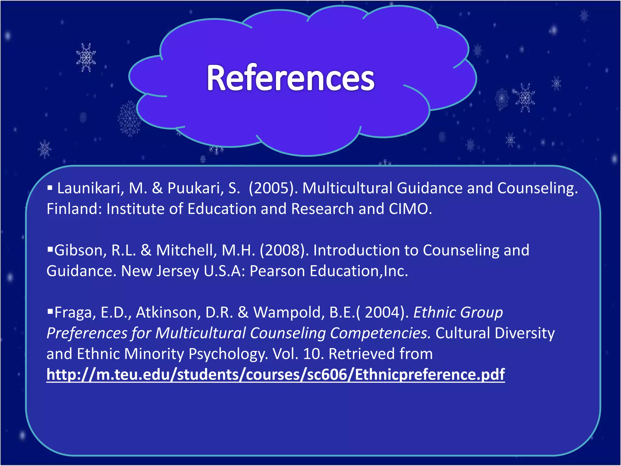 Multicultural counseling.. | PPTX