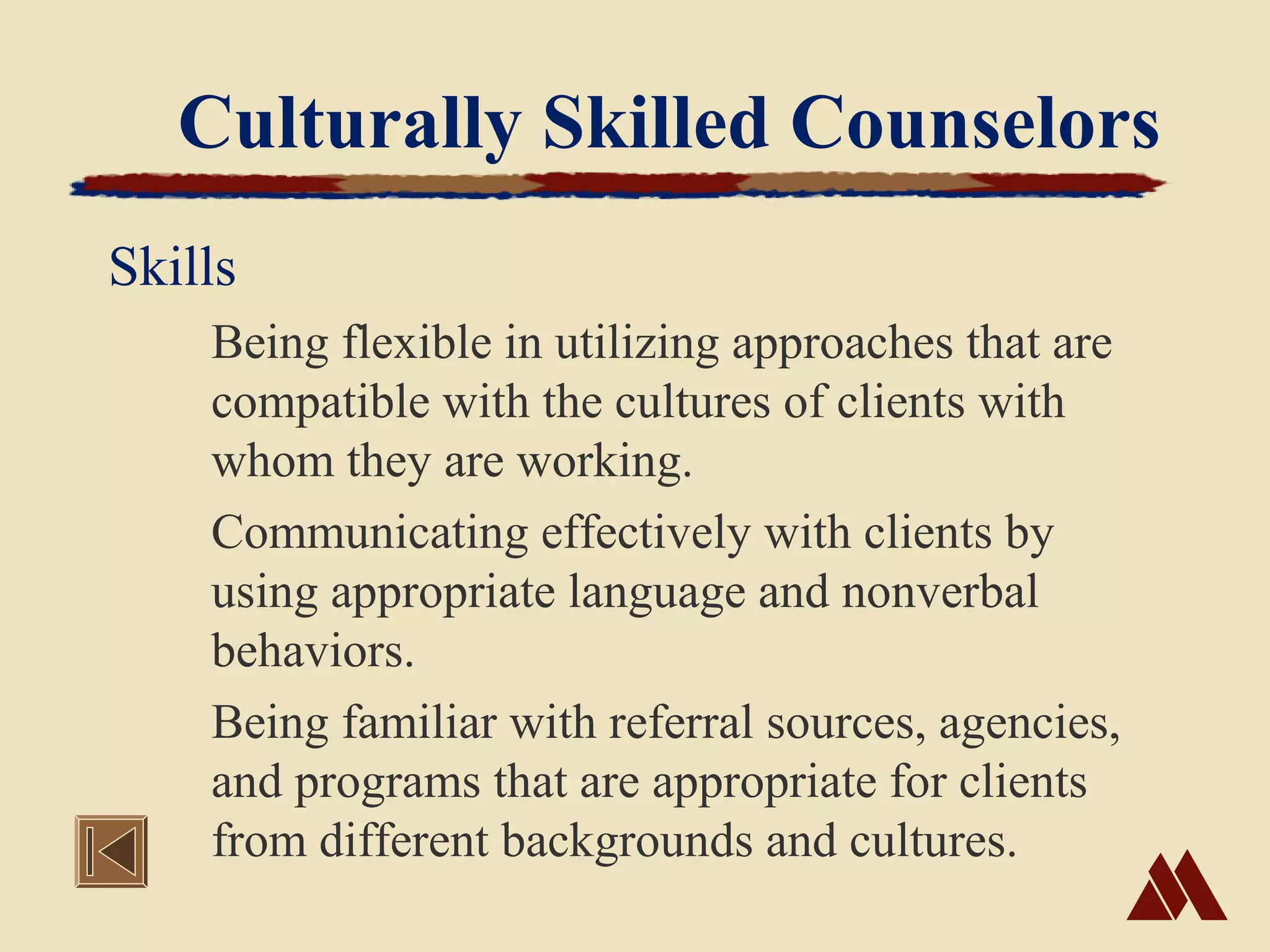 Multicultural counseling (1) | PPT
