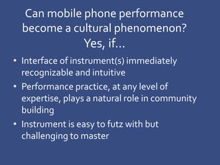 ICMC | SMC 2014 Conference Presentation: Making Music with Mobile ...