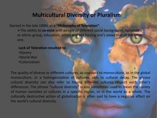 Multicultural diversity | PPT