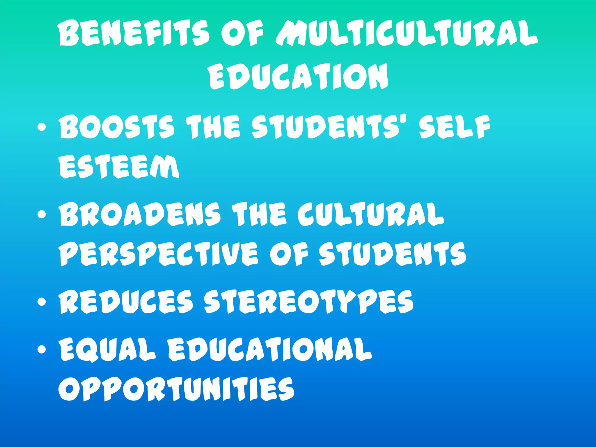 Multicultural education | PPT