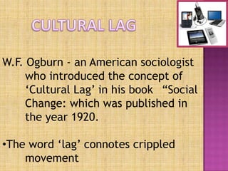 Multicultural Education and Cultural Lag | PPTX