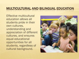 Multicultural educational perspectives | PDF