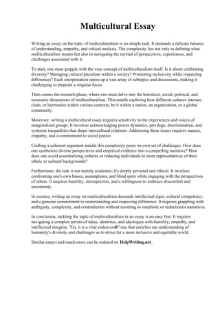 Multicultural Essay.pdf