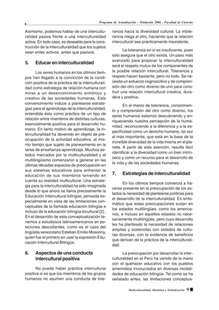 Multiculturalidad | PDF