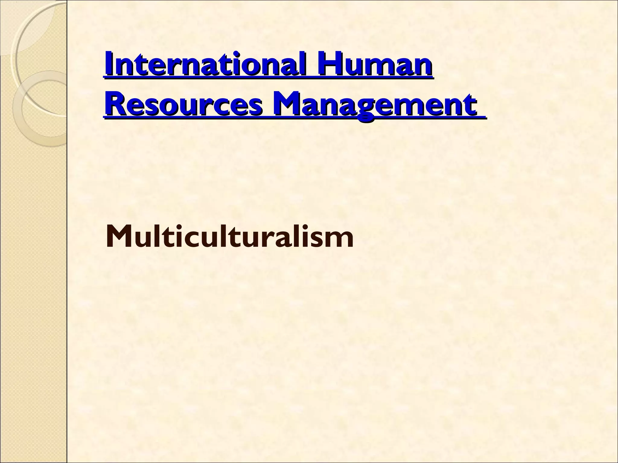 Multiculturalism 1 | PPT