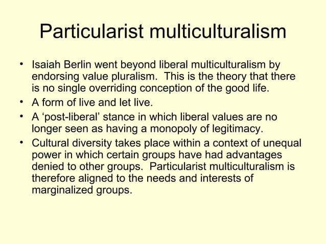 Multiculturalism | PPT