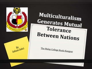 Multiculturalism | PPTX