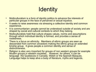 Multiculturalism | PPT