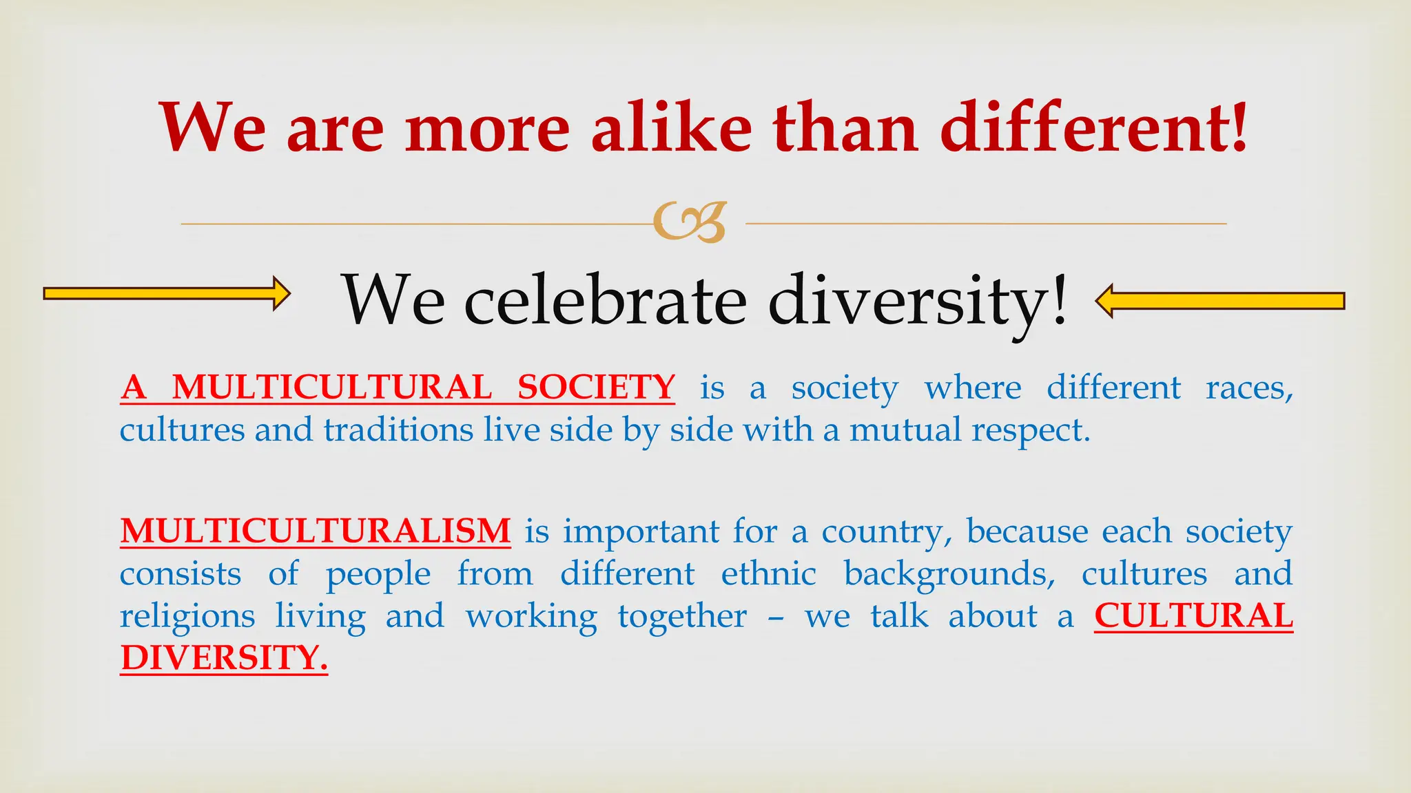 Multiculturalism in the UK and the USA. PPP | PPTX