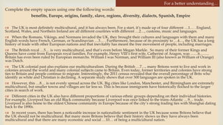 Multiculturalism in the UK and the USA. PPP | PPTX