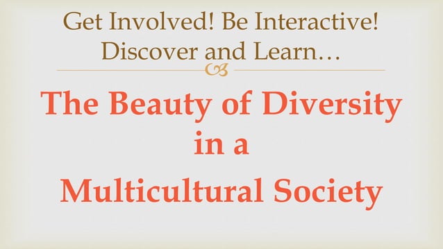 Multiculturalism in the UK and the USA. PPP | PPT
