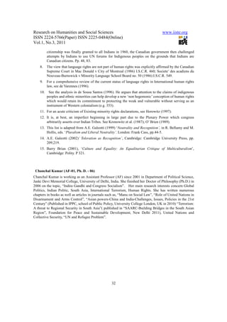 Multiculturalism in a global society minority rights and justice | PDF