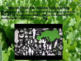 Multiculturalism in canada_the_outliers_02december2014 | PPT
