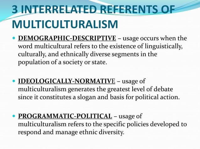 Multiculturalism in school setting | PPTX
