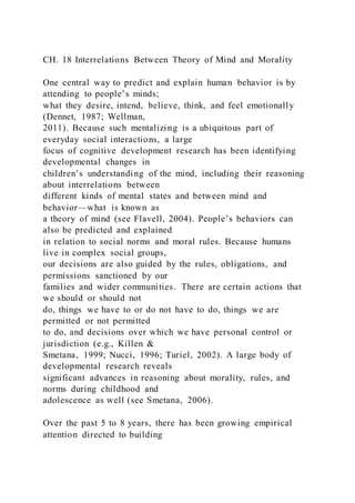 Multicultural issues in moral development assignment over | DOCX ...