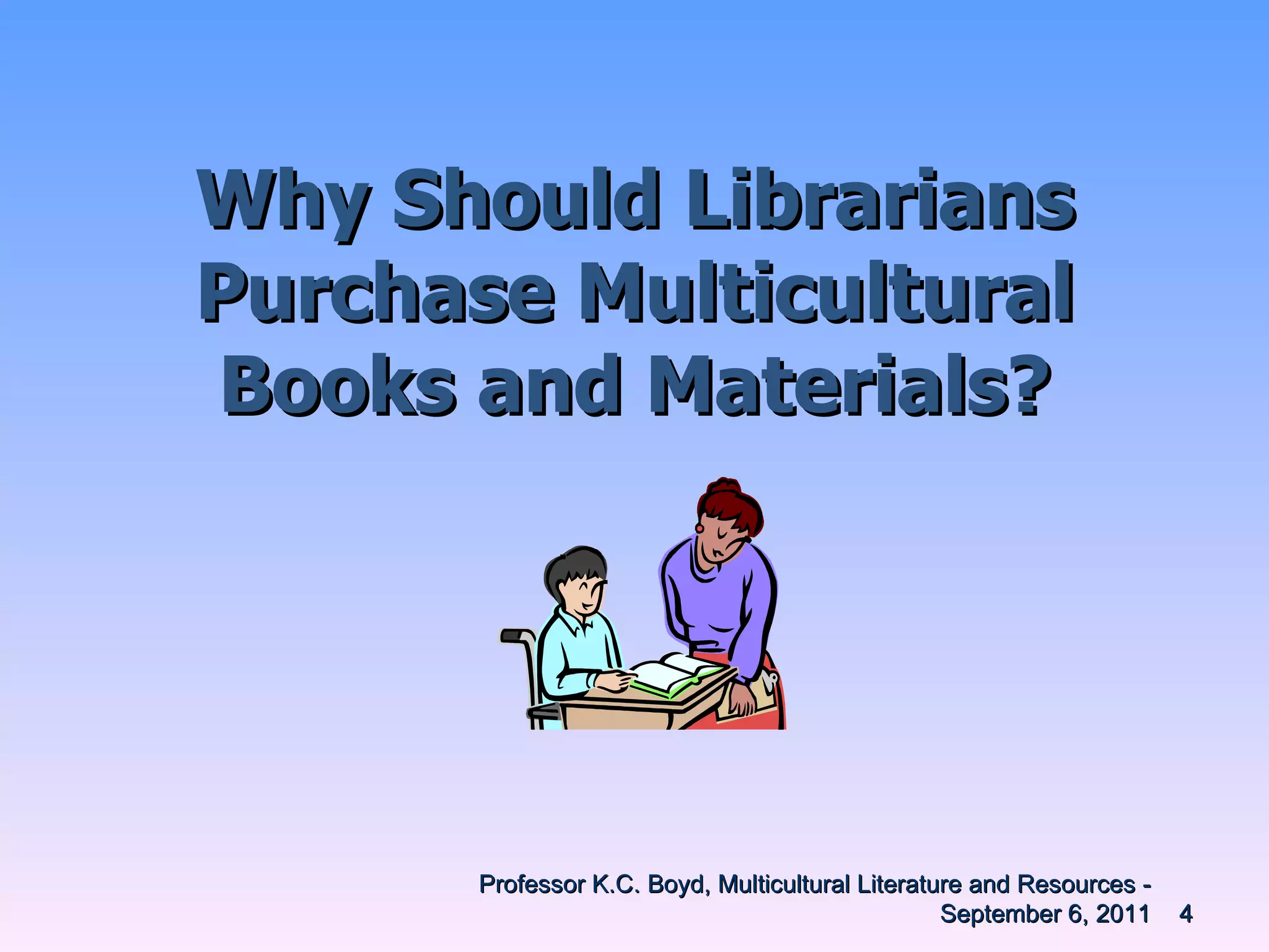 Multicultural Literature: Overview and Assignment | PPT