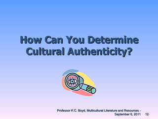 Multicultural Literature: Overview and Assignment | PPT