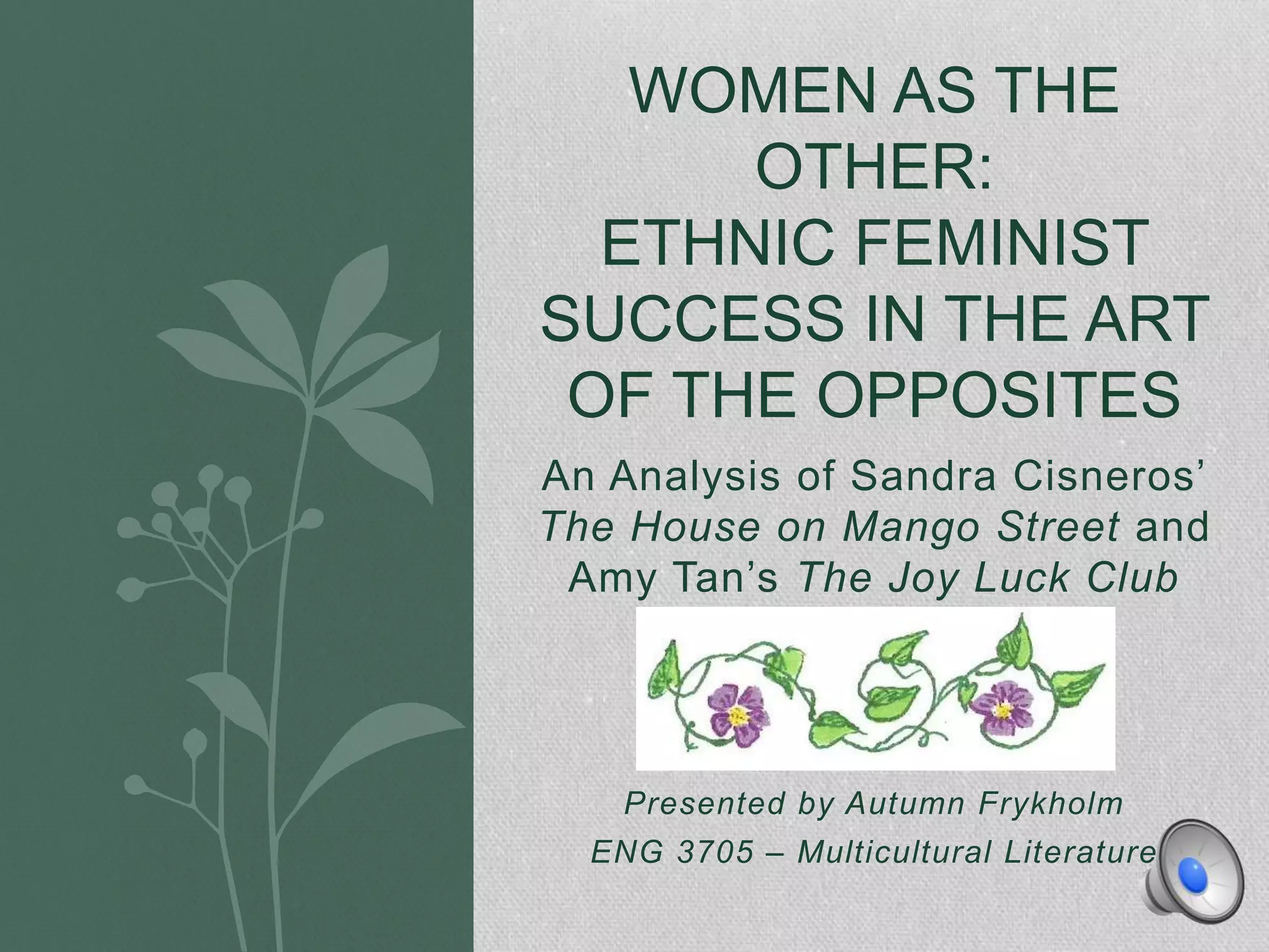 Multicultural lit presentation Frykholm | PPT