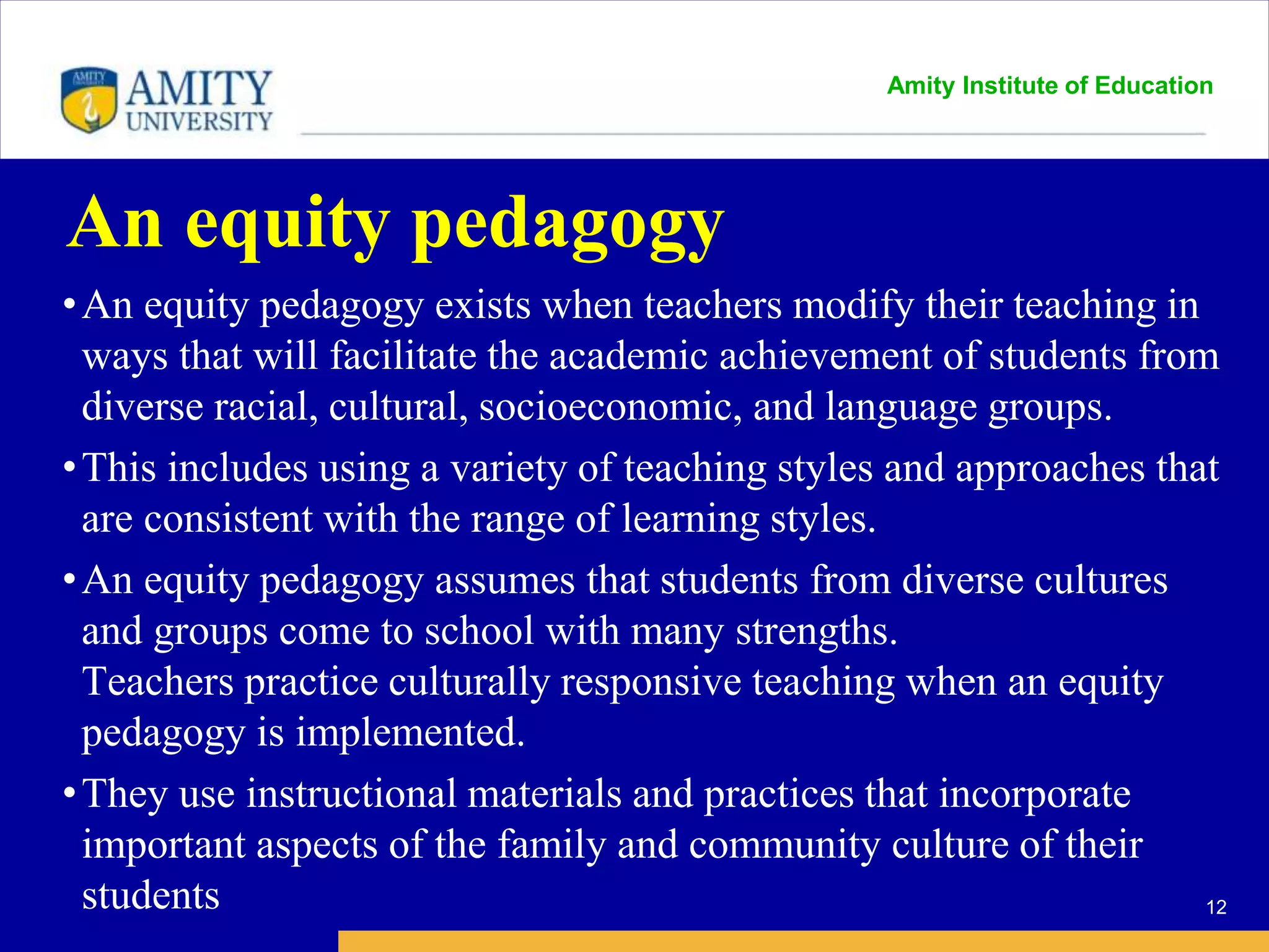 Multicultural Education PPT | PPTX