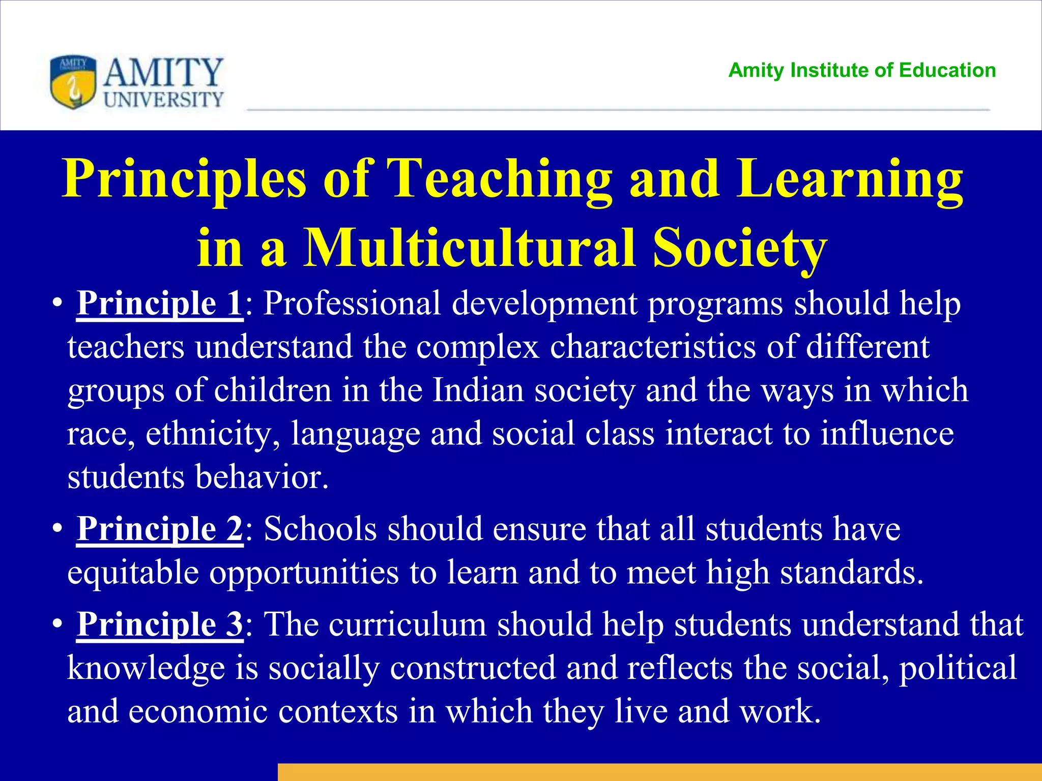 Multicultural Education PPT | PPT