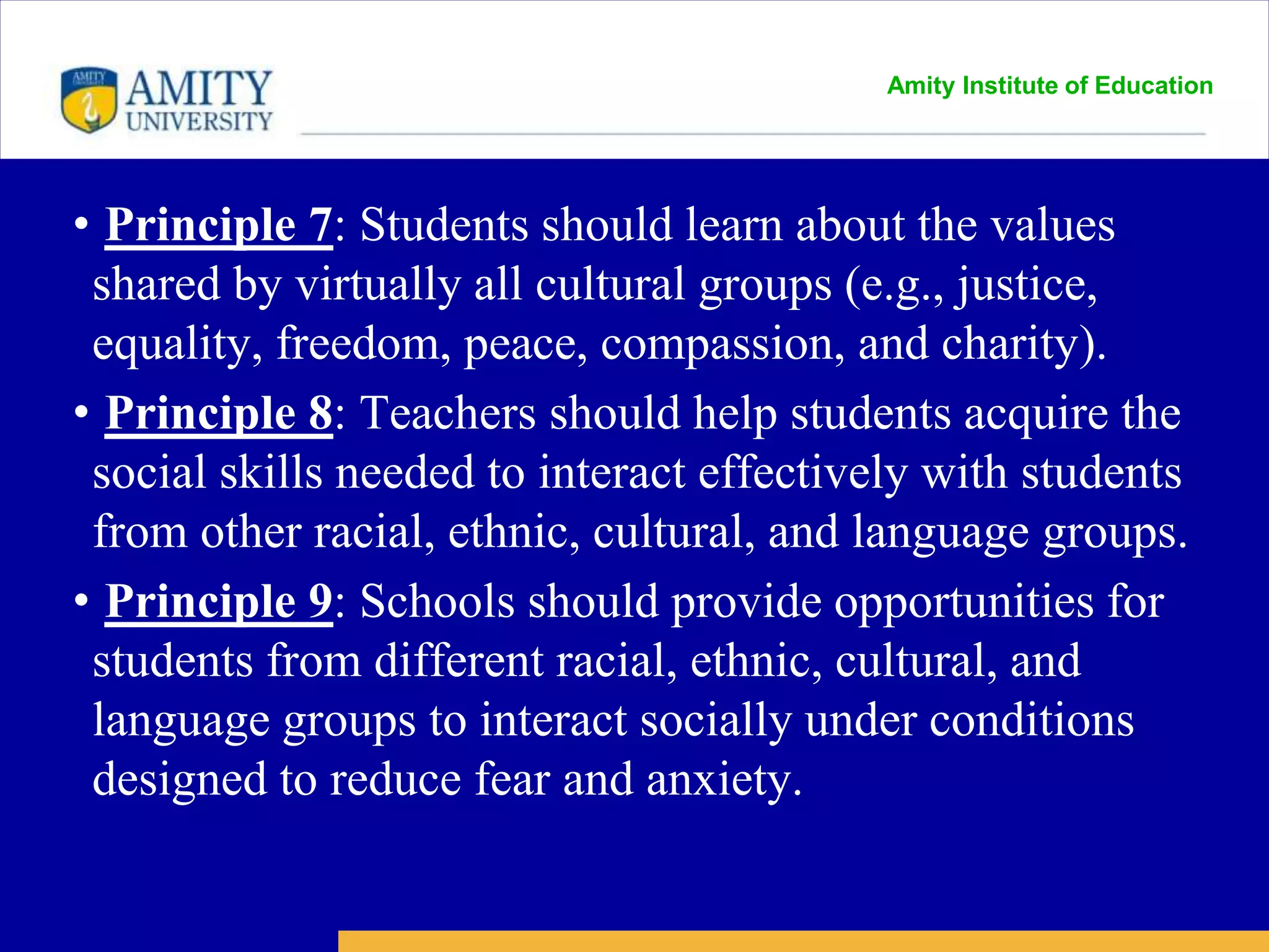 Multicultural Education PPT | PPTX