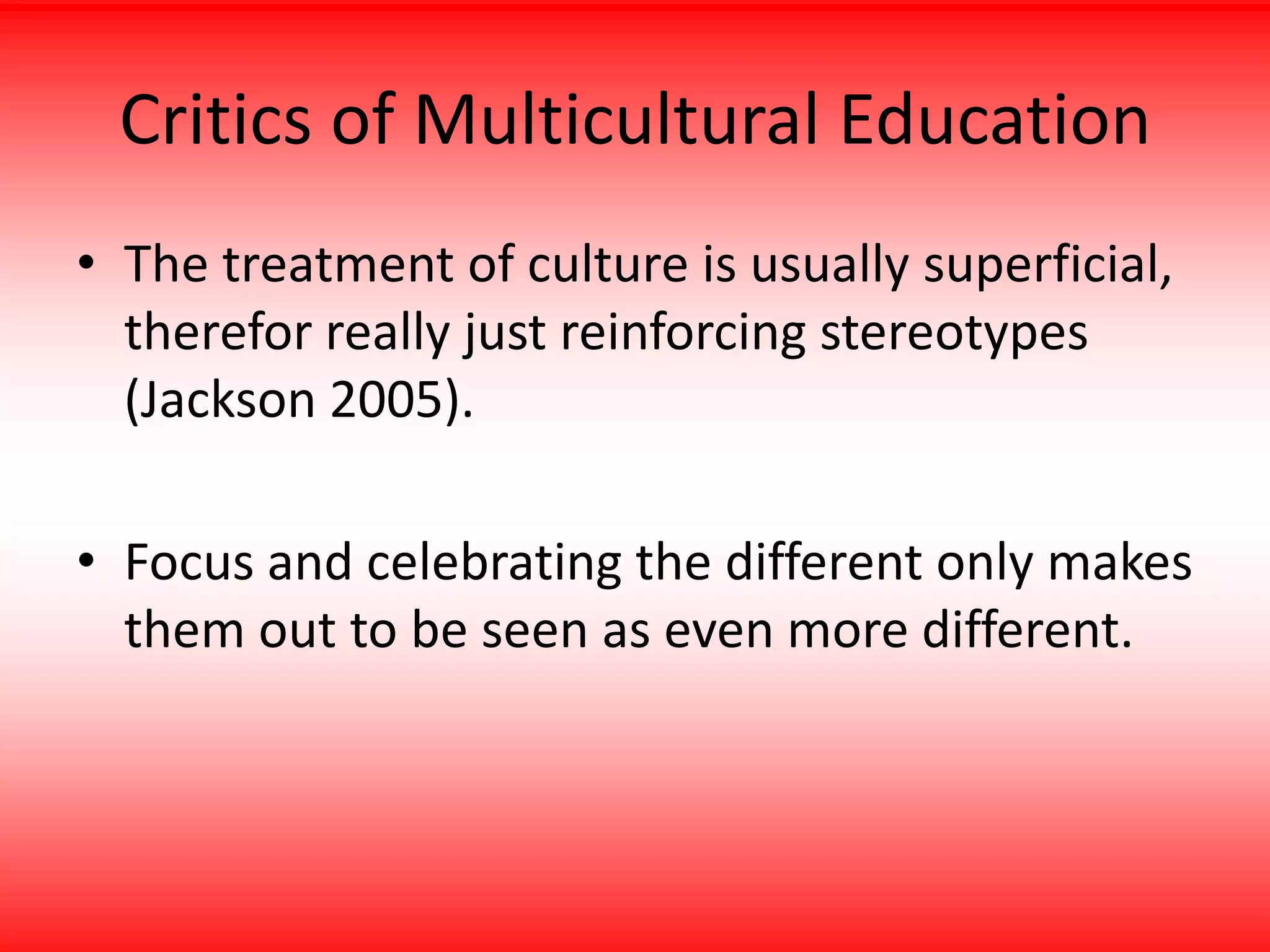 Multicultural vs antiracist education | PPTX