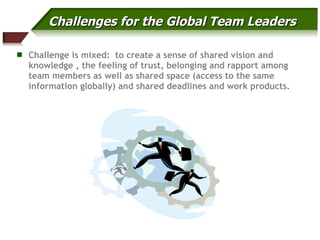 Multicultural work teams haley- final | PPT