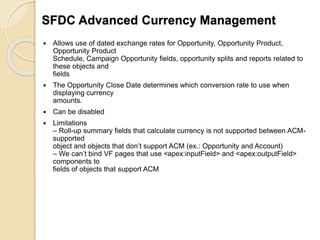 Multicurrency and Implications In Salesforce | PPT