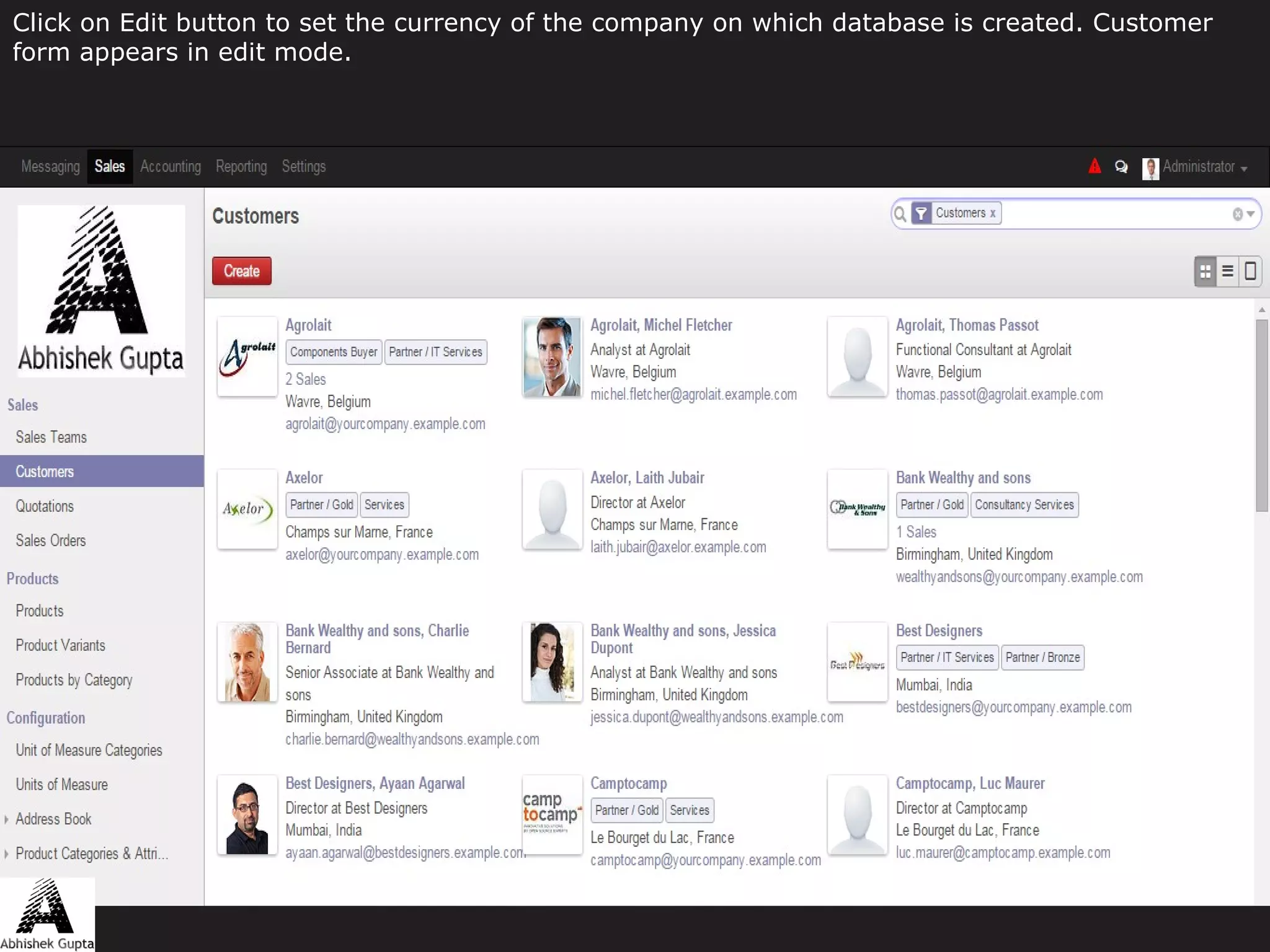 OpenERP / Odoo Multi currency | PPT