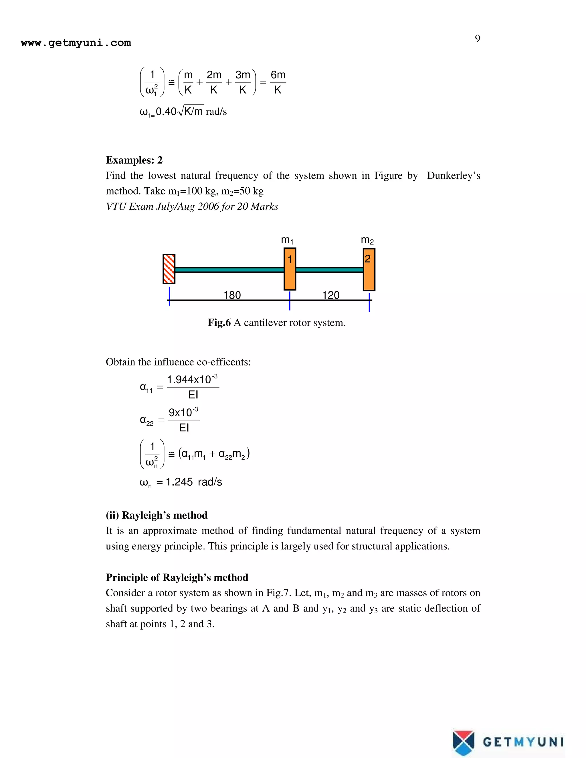 Multi degree of freedom systems | PDF
