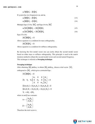 Multi degree of freedom systems | PDF