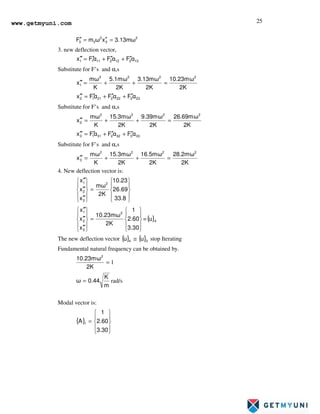 Multi degree of freedom systems | PDF