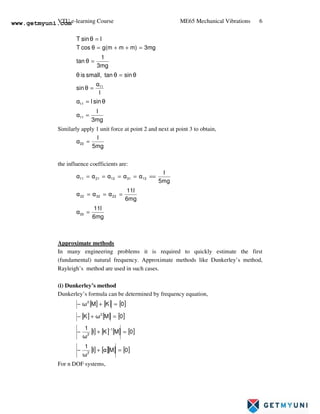 Multi degree of freedom systems | PDF