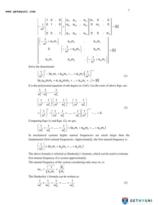 Multi degree of freedom systems | PDF