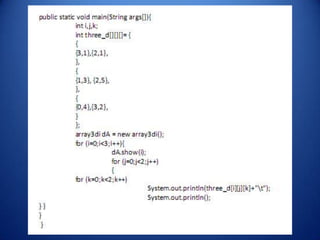 Multidimensional Array dalam Struktur Data | PPTX
