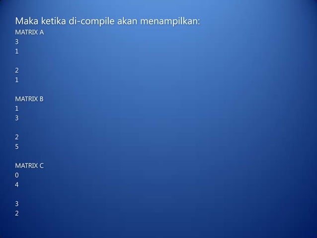 Multidimensional Array dalam Struktur Data | PPTX