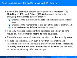 Multidimensional Data | PDF