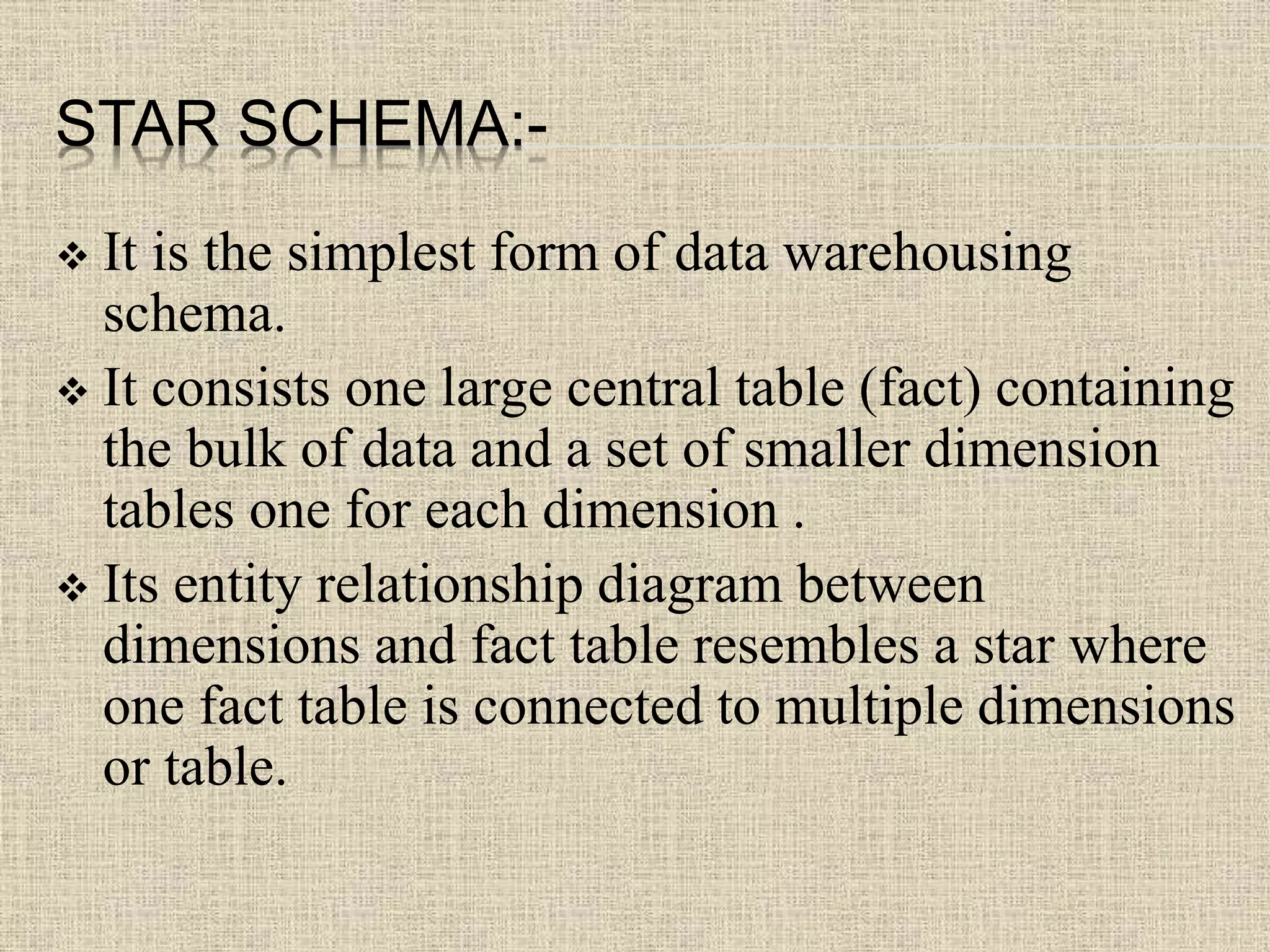 Multidimensional data models | PPTX