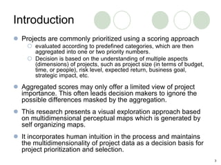 Multidimensional Perceptual Map for Project Prioritization and ...