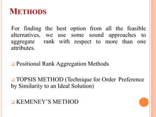 Multi dimensional Ranking | PPTX