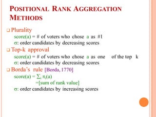 Multi dimensional Ranking | PPTX