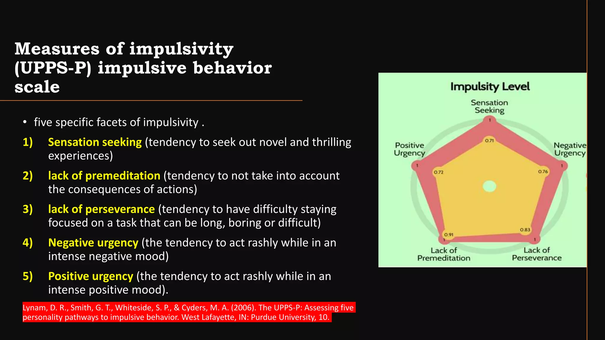 multidimensional approach to impulsivity.pptx